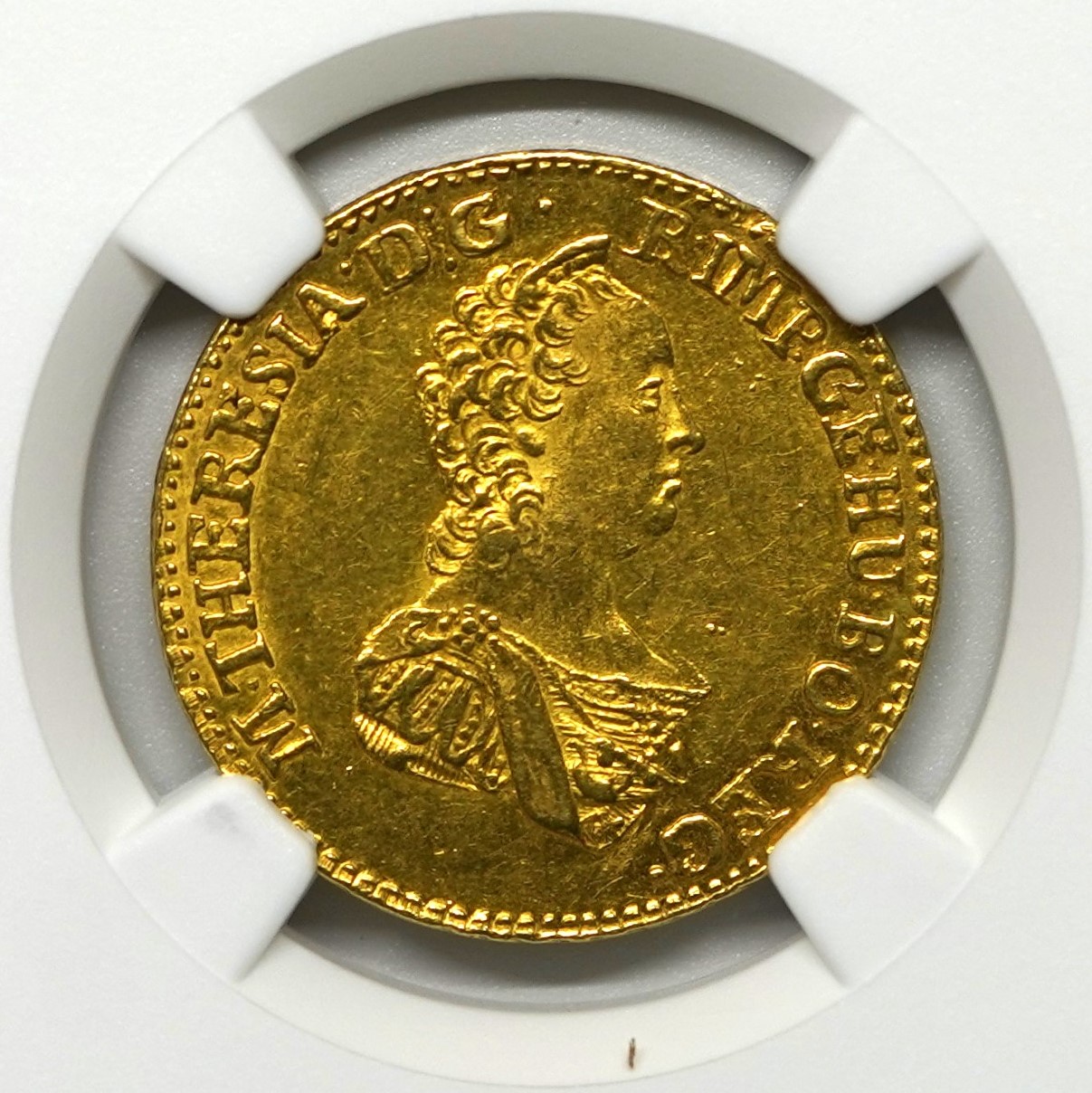 【Sold】【神聖ローマ帝国】1765年 マリア・テレジア 2ダカット金貨 MS61 NGC | ソブリンパートナーズ